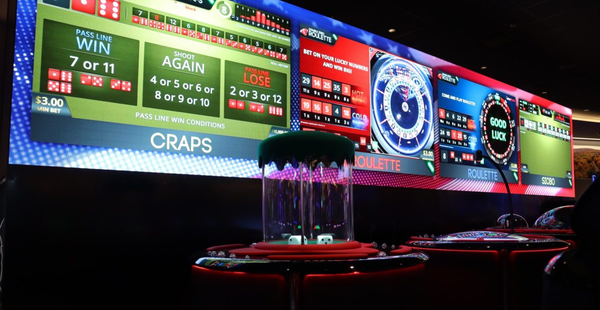 Electronic Table Games | Casino | RW Hudson Valley